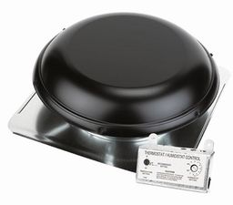 POWER COOL PLUS ROOF VENT BLACK 1500 CFM