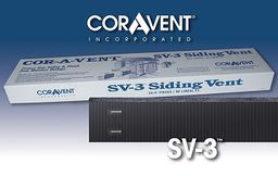COR-A-VENT RAINSCREEN SIDING VENT
