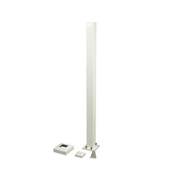 Monsma | WESTBURY 2"X47" POST KIT - GLOSS WHITE