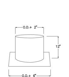 Monsma | RIS 12" RADIATION SHIELD