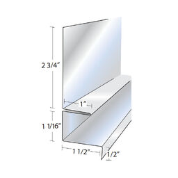 Monsma | 1-1/2"x10'-SS. Deck Ledger Flash 10/ctn